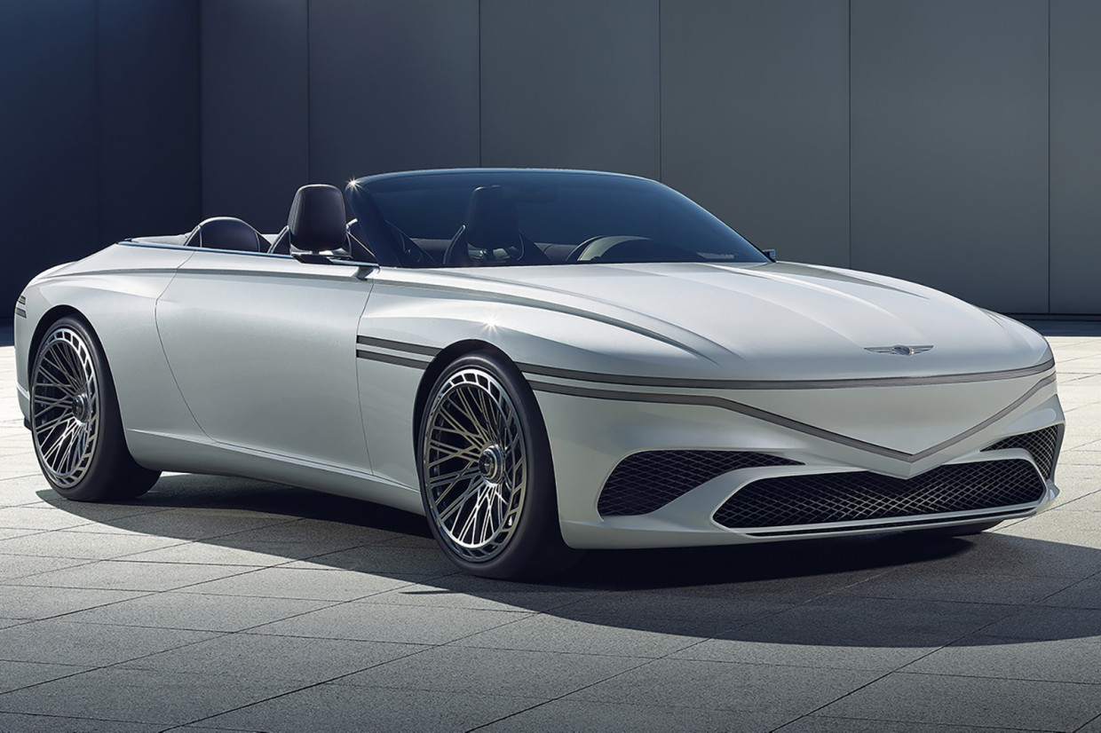Genesis X Convertible is sleek vision of a future four-drop drop-top ...